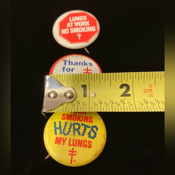 Jewelry | Vintage Antismoking Pins Set Of 3 Rust And Wear | Poshmark